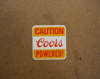 Coors Beer Decal - Etsy