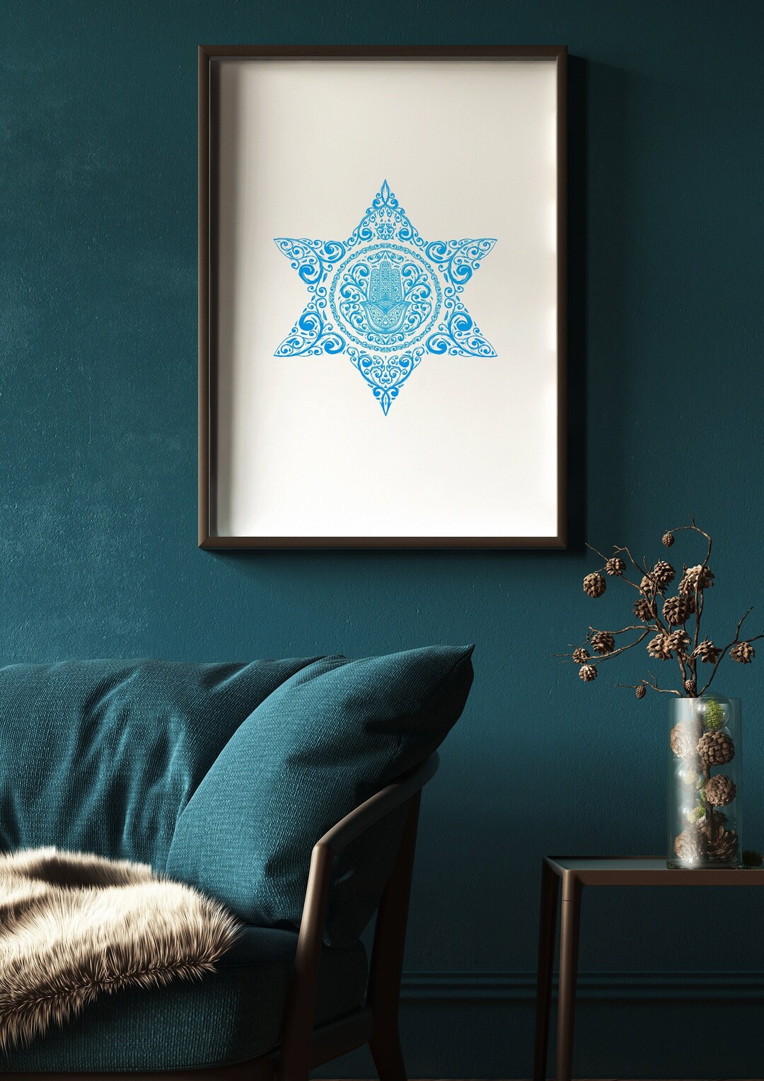 Star of David No.301 - Judaica, by Kennard | Jewish Artwork - Etsy