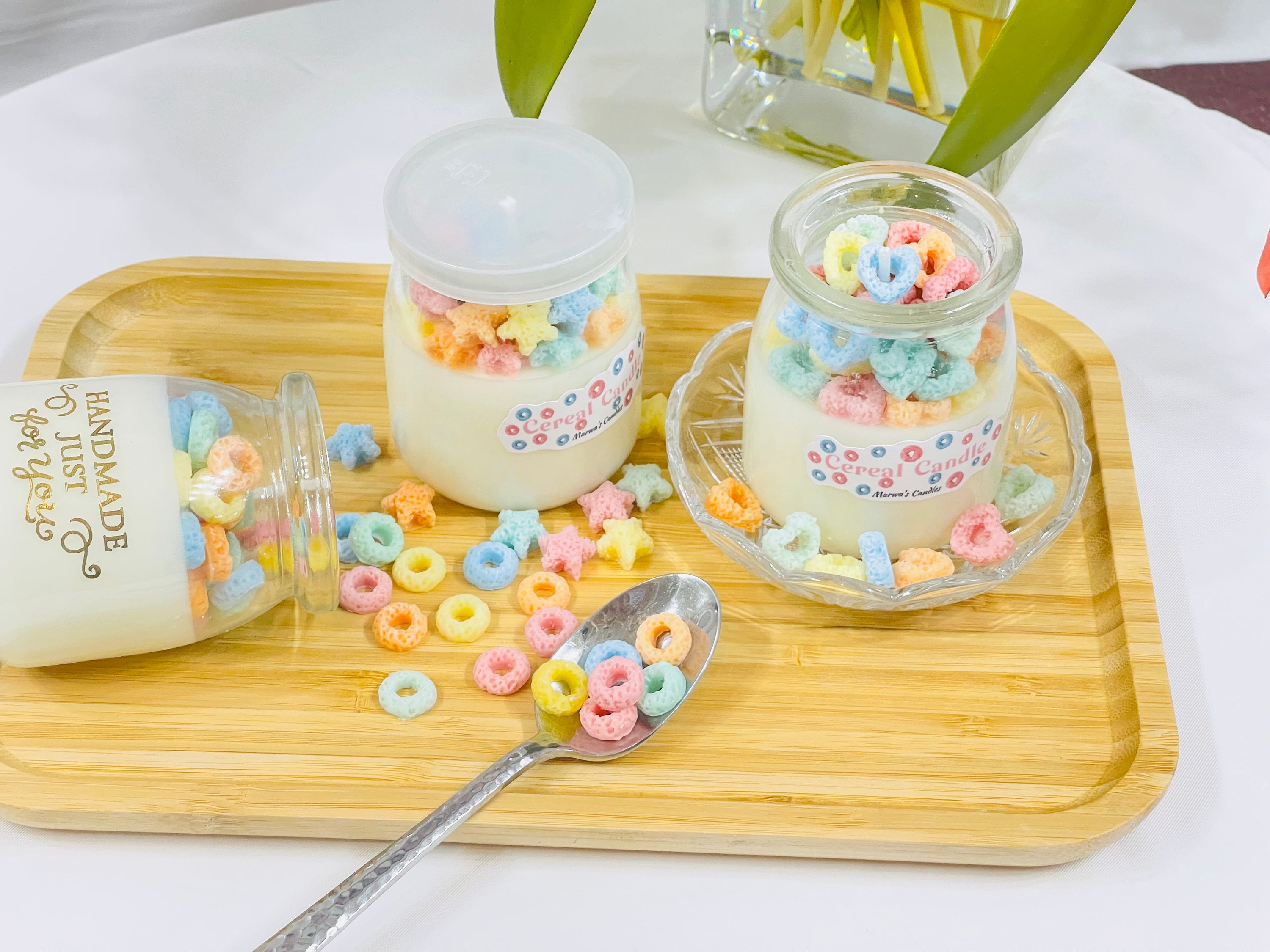 Cereal Candle Froot Loops Scented Foodie, Soy Wax, Lovely Gifts, House ...