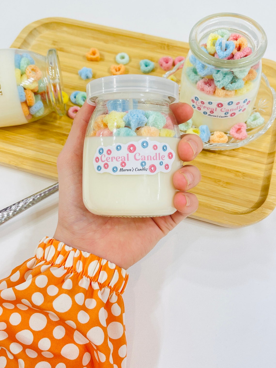 Cereal Candle Froot Loops Scented Foodie, Soy Wax, Lovely Gifts, House ...