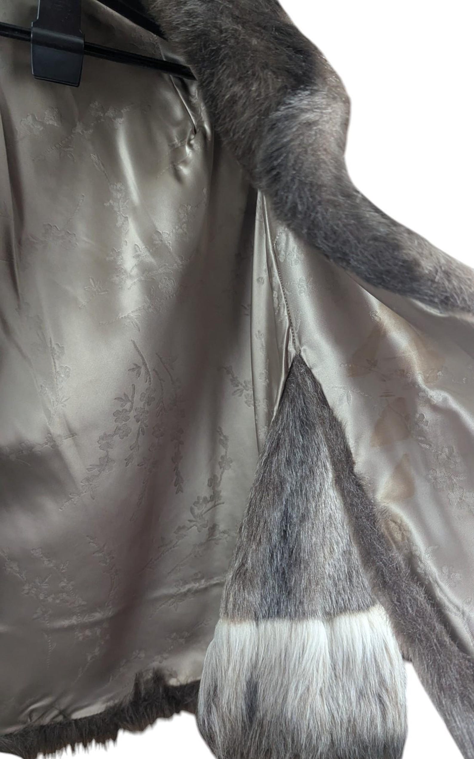 Regina Glenara by Glenoit Faux Fur Brown Beige Capelet Made in USA ...