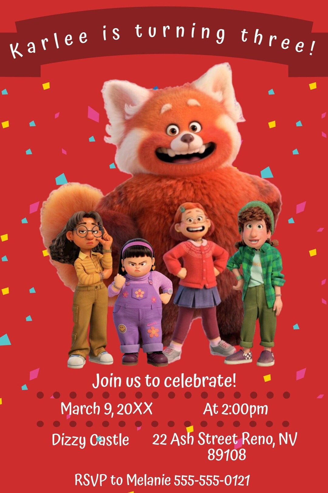 Turning Red Digital Download - Etsy