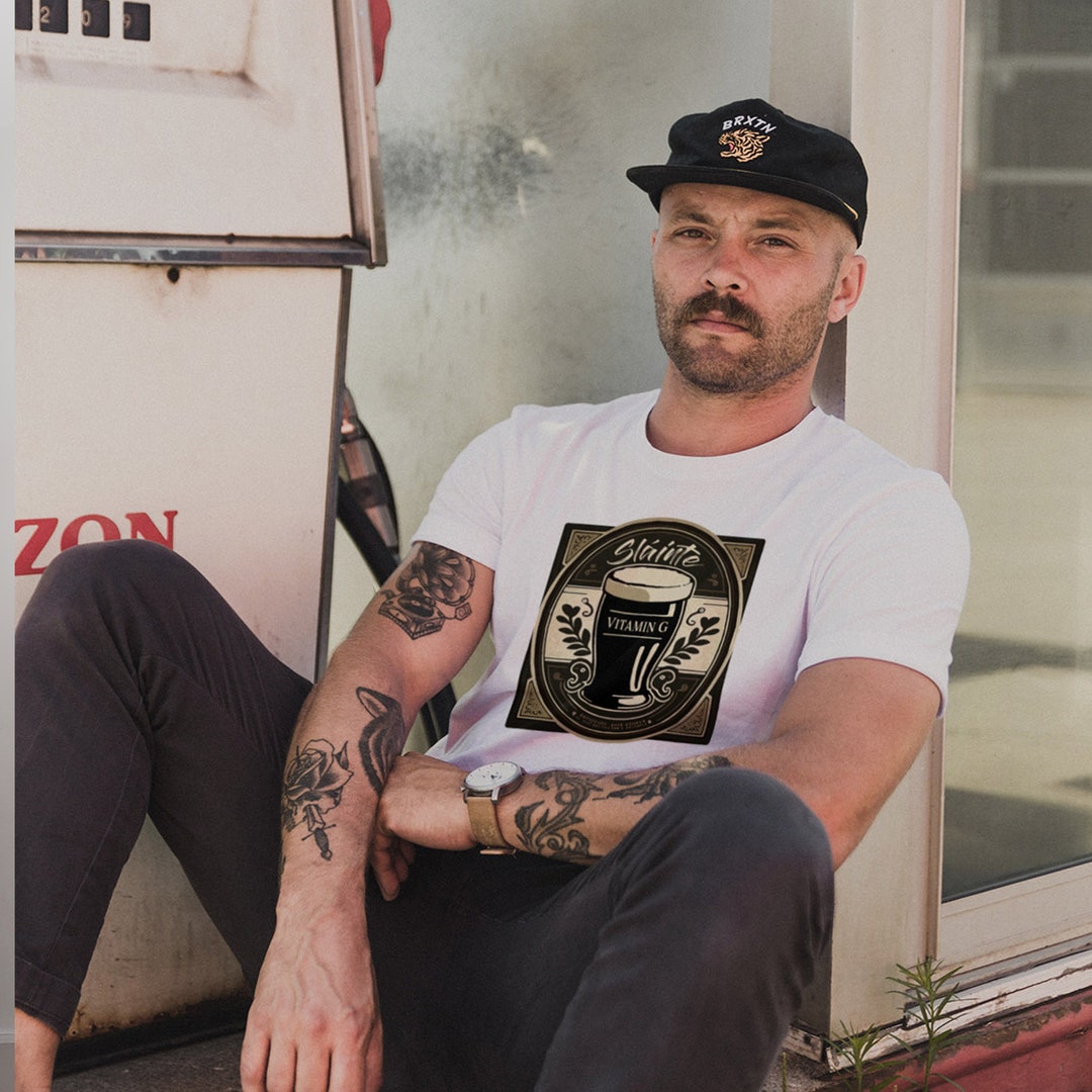 Guinness Pint - Old-school Vintage Logo Print | Vitamin G - Etsy UK