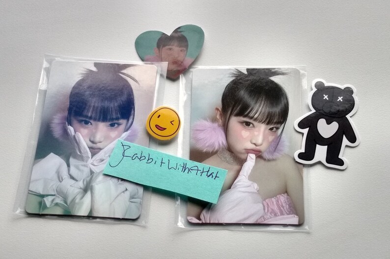 Smiley official Yena Holographic Card & Normal Photocard - Etsy