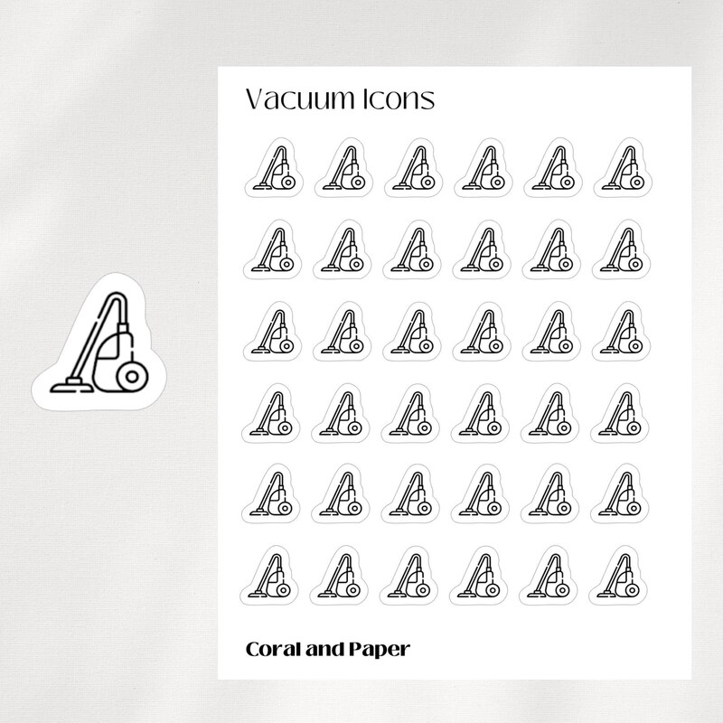 Vacuum Stickers - Etsy
