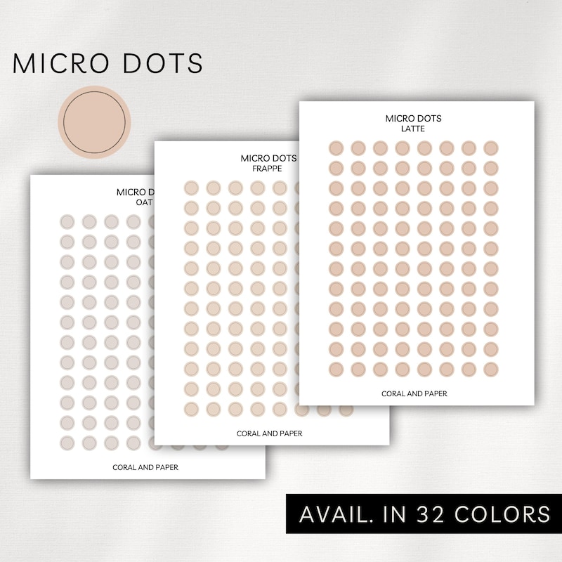 Micro Journal Sticker - Etsy