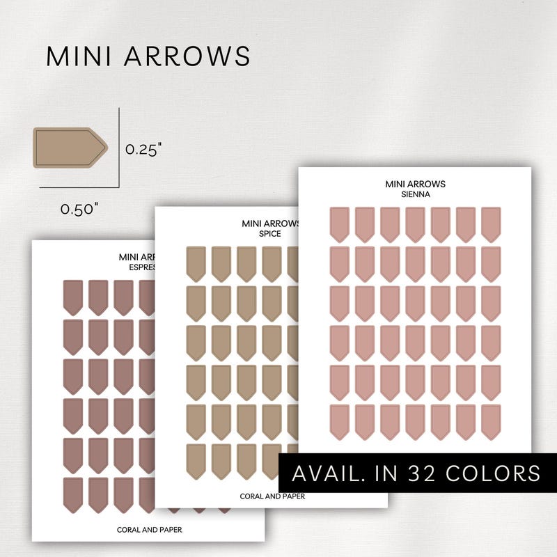 Arrow Stickers - Etsy