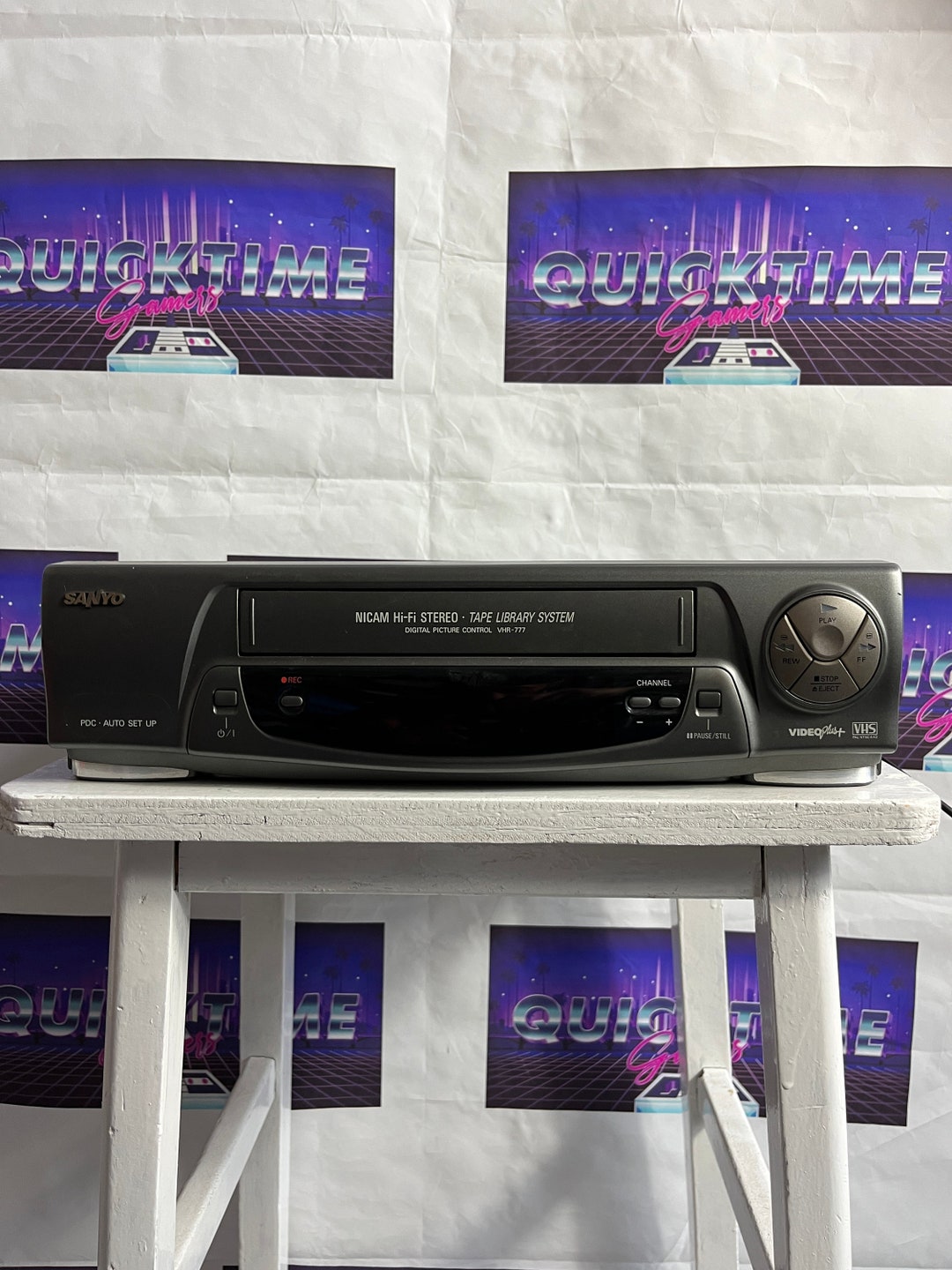 SANYO VHS Player Model No: VHR-777E - Etsy