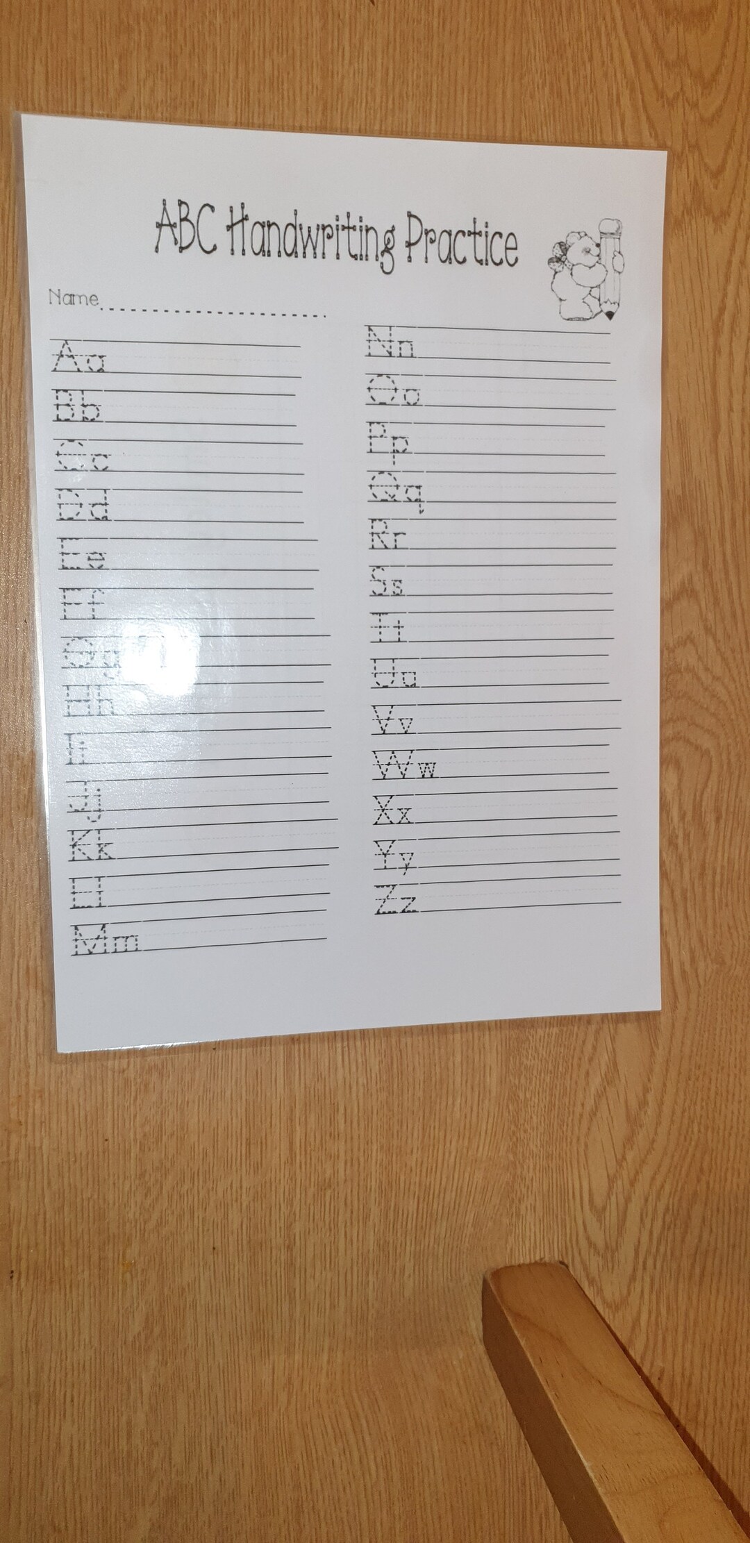 Practice Learning/writing Alphabet. Eyfs/toddler/preschool - Etsy