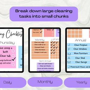 Cleaning Checklist, Cleaning Schedule, Ultimate Cleaning Checklist ...