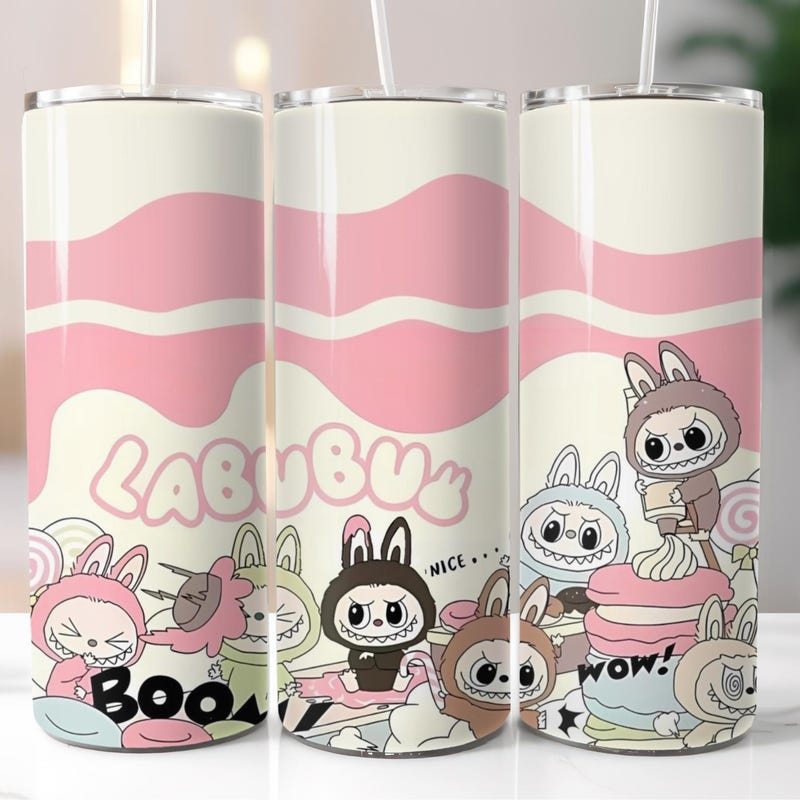 Labubu Digital Paper - Etsy