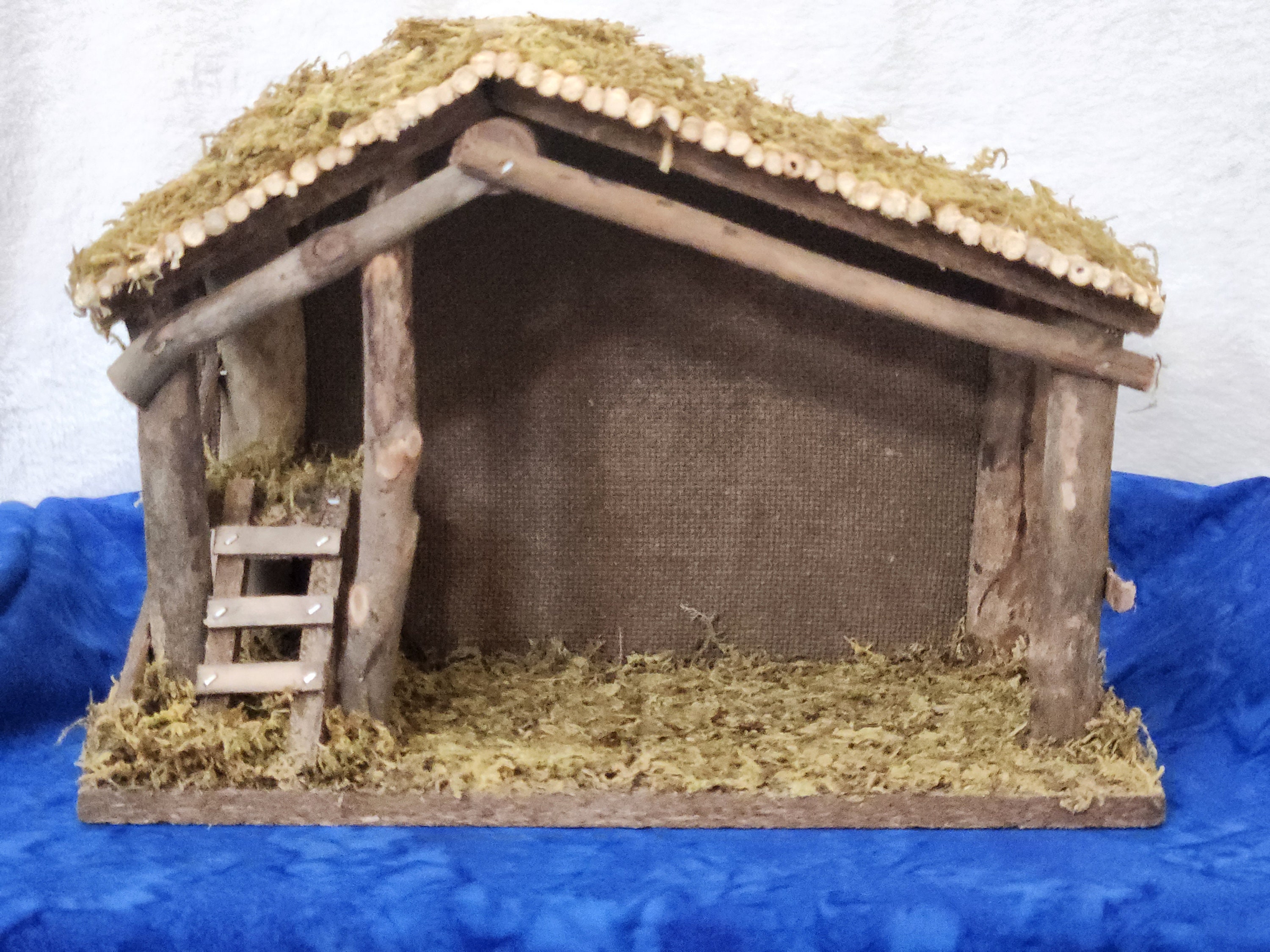 Elder Beerman Nativity Scene Hand Painted Porcelain Figures From the ...