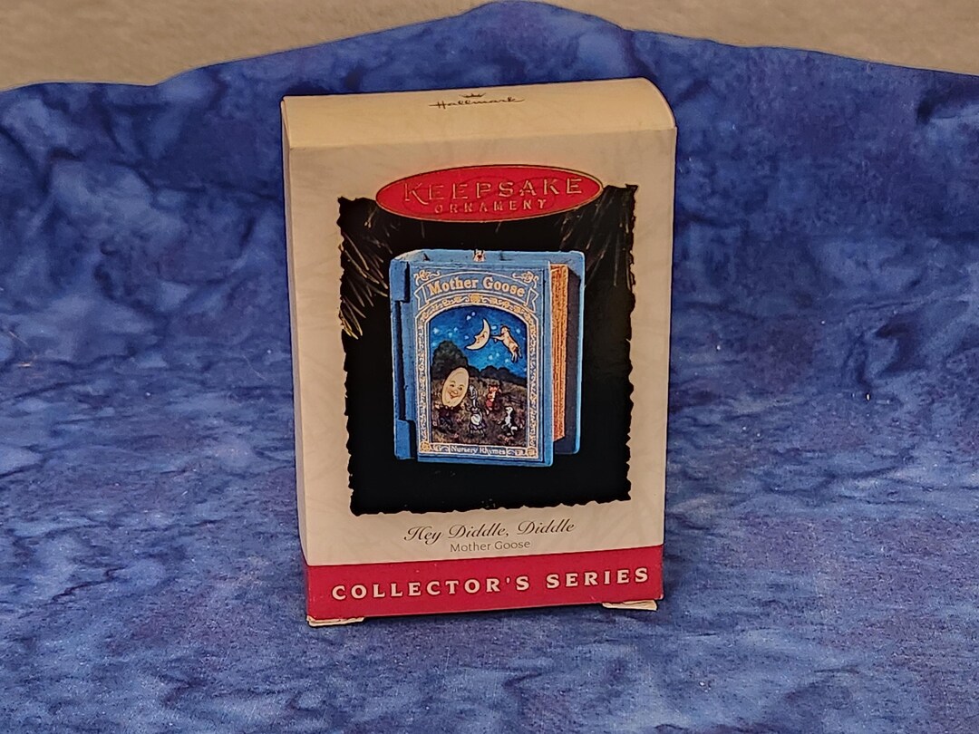 Hey Diddle Diddle Mother Goose Book Hallmark Keepsake Ornament ...