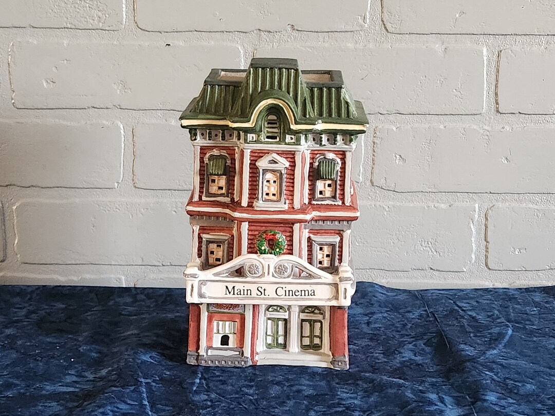 Dickens Keepsake Main St Cinema Light up House - Etsy