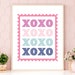XOXO Printable Love Quote, Love Print, Xoxo Love Sign, Valentines Day ...
