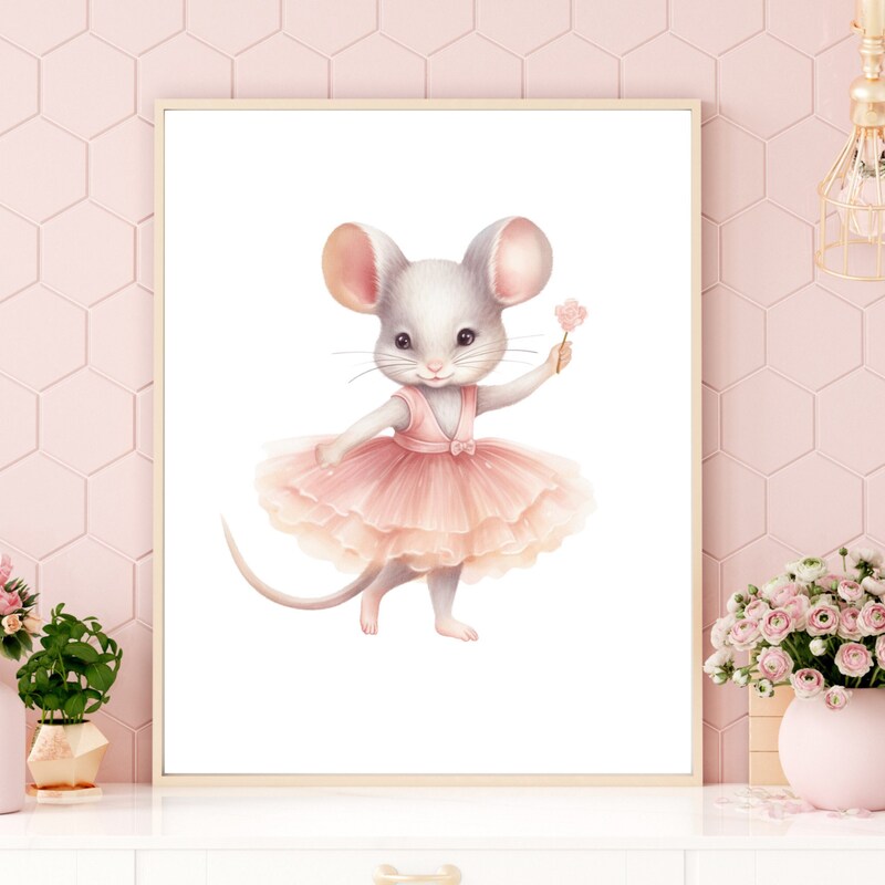 Ballerina Mouse - Etsy