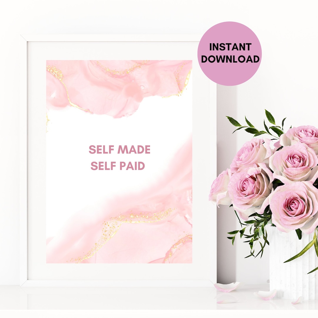 Boss Office Wall Decor Girl Boss Printable Wall Art Boss - Etsy