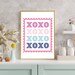 XOXO Printable Love Quote, Love Print, Xoxo Love Sign, Valentines Day ...