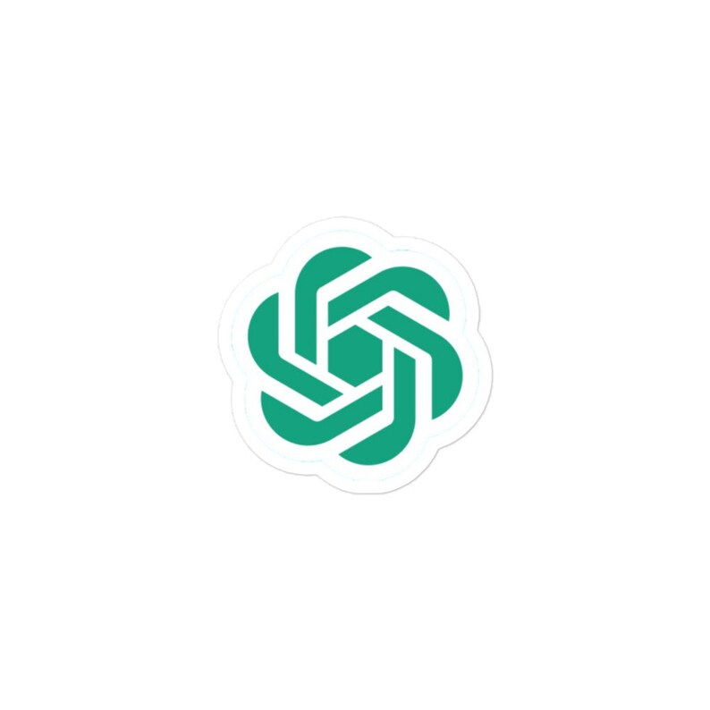 Open AI Chat GPT Chatgpt Sticker Artificial Intelligence - Etsy