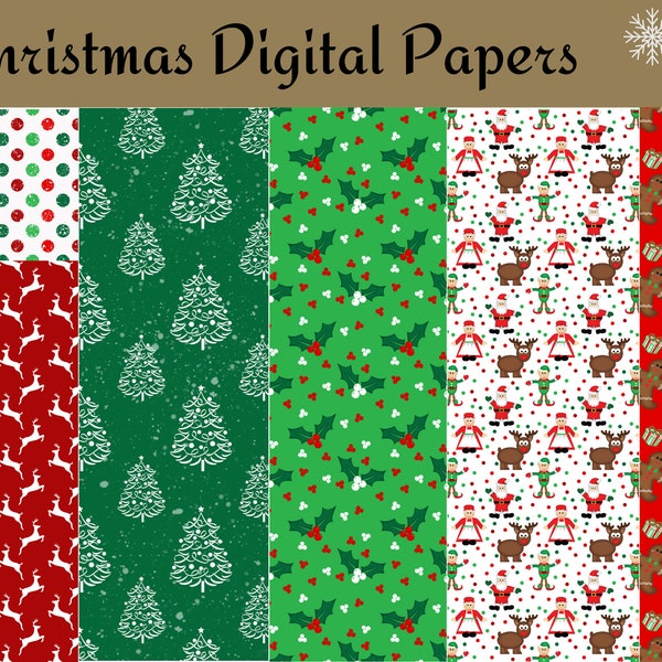 Christmas Background - Etsy