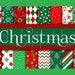 Christmas Digital Papers,christmas Scrapbook Papers,santa Paper ...
