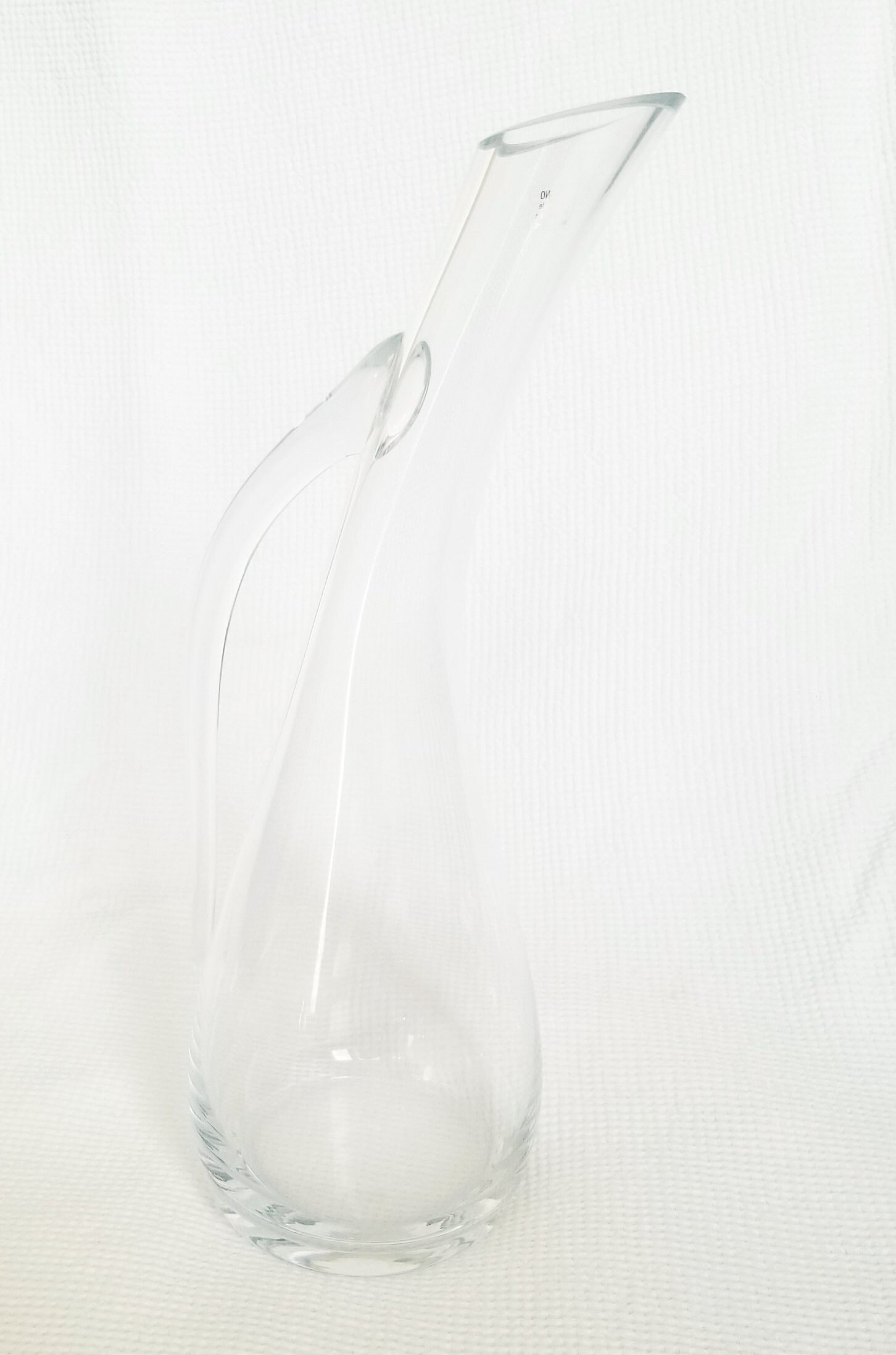 Krosno Modern Delicate Curve Handle Crystal Decanter Port Wine ...