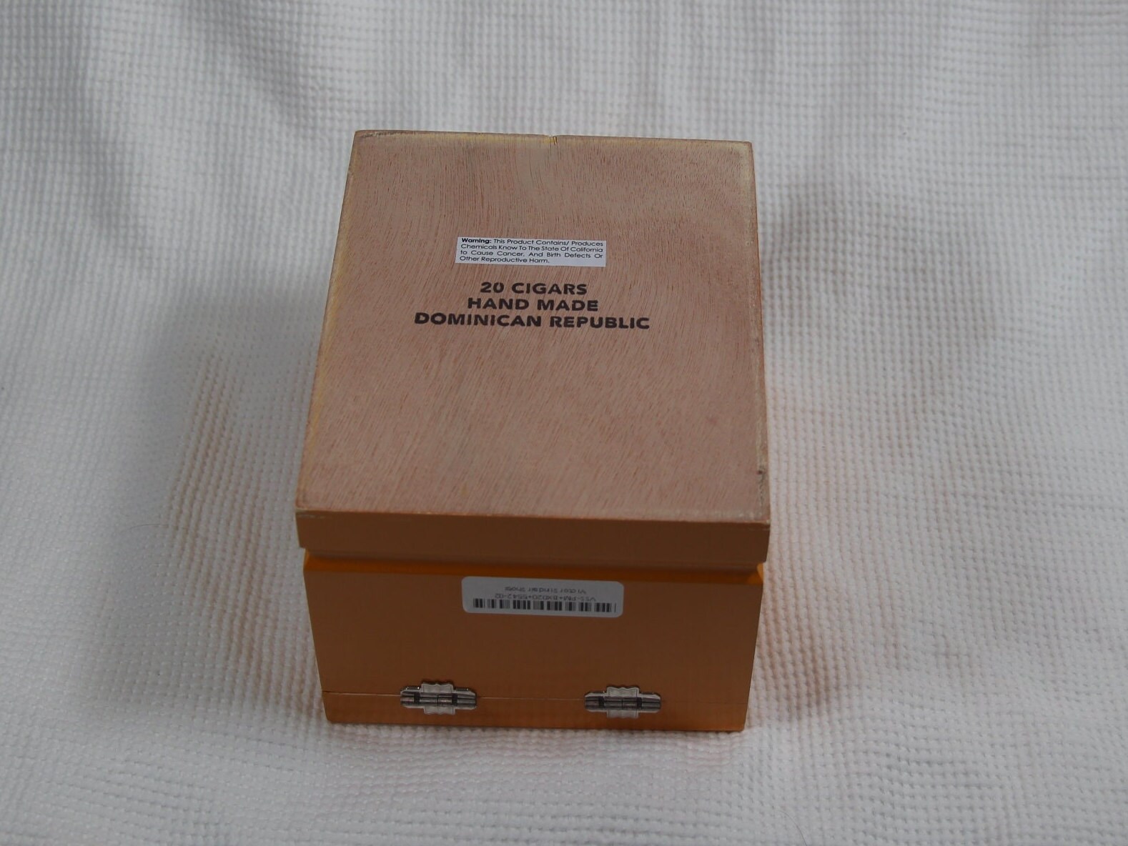 Cigar Box Empty Yellow Victor Sinclair Cherry Brandy 7 X 4.5 X 5.75 - Etsy