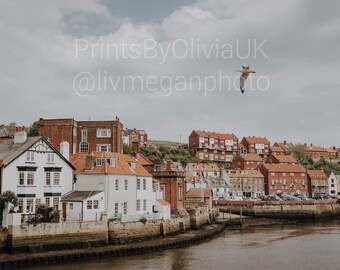 Seaside Cottage Digital Print, Yorkshire Photography, Country Cottage ...