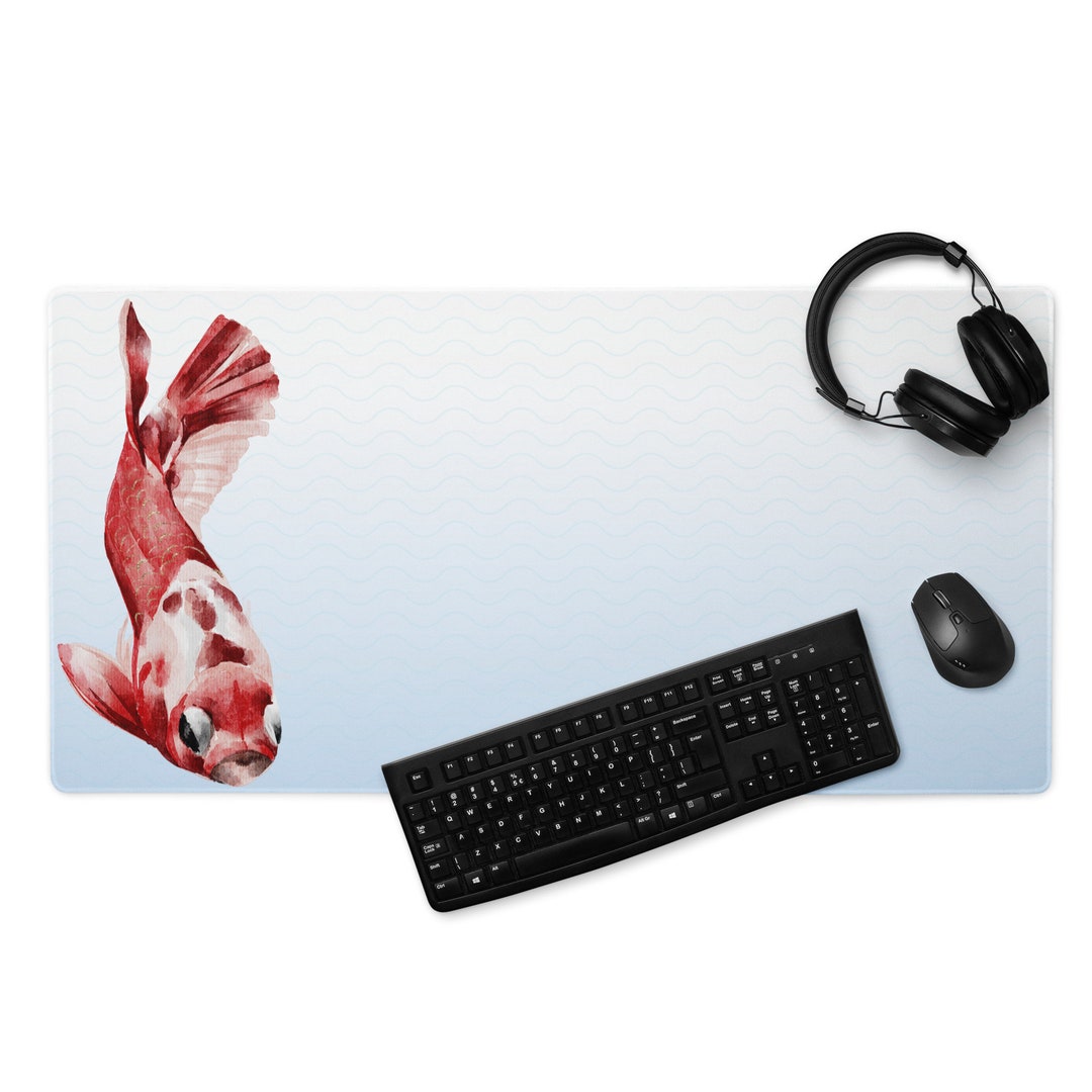 Japanese Koi Fish LARGE Gaming Mouse Pad - Etsy