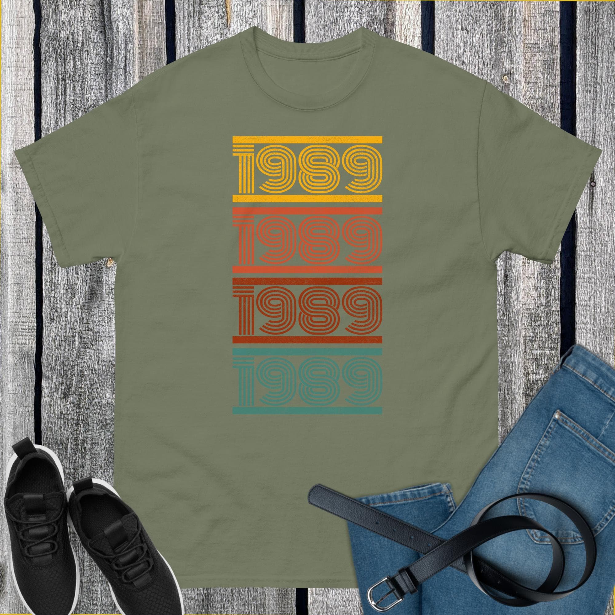 1989 Retro Style Classic Tee - Etsy