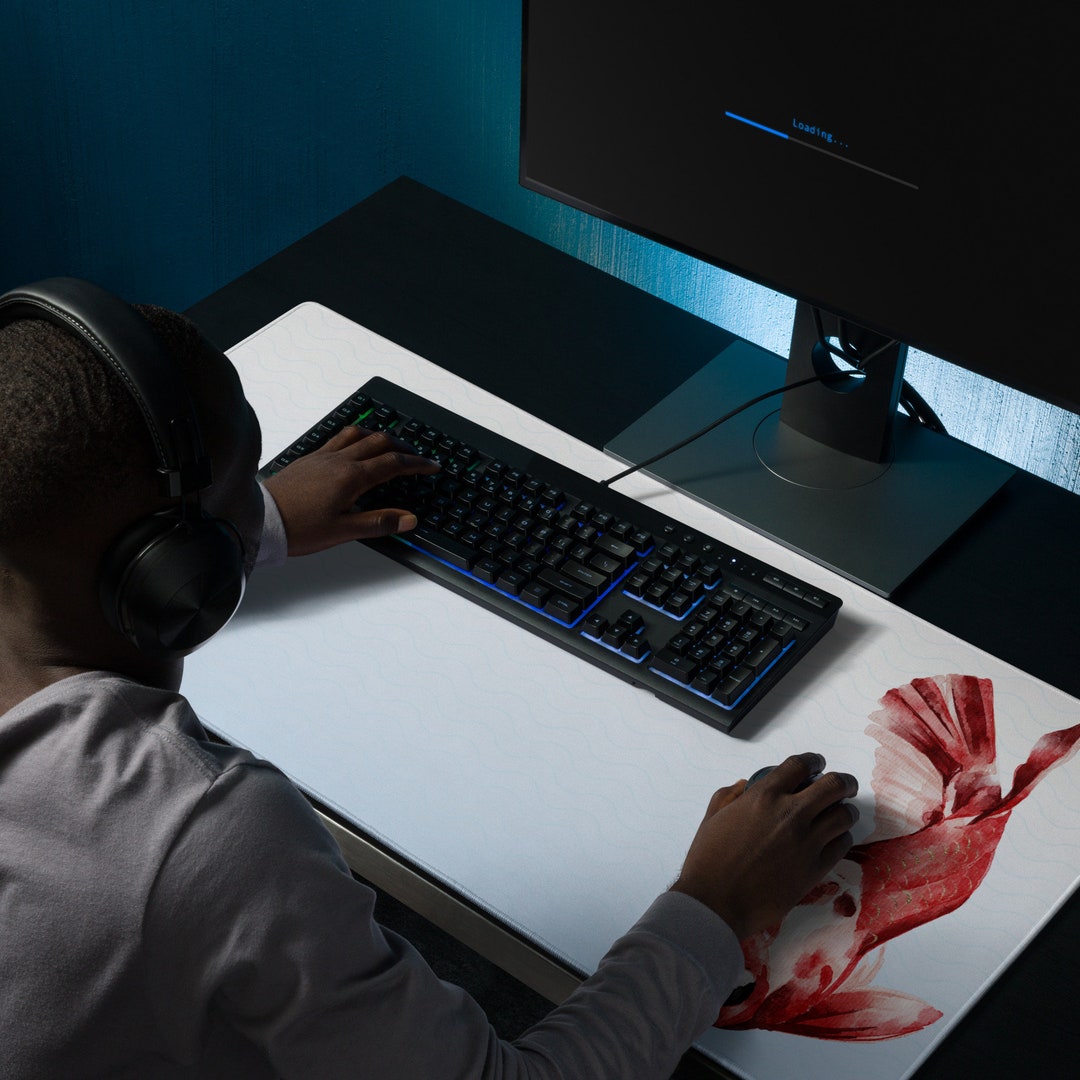 Japanese Koi Fish LARGE Gaming Mouse Pad - Etsy