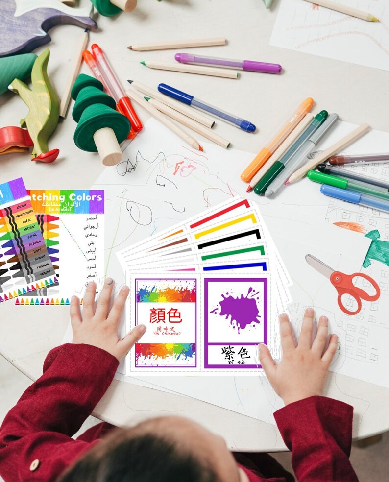 Chinese Flashcards: A Fun and Easy Way to Learn the Colors in Chinese ...