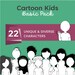 66 Cartoon Kids Clip Art - Basic Pack | PNG Transparent Clipart Images ...