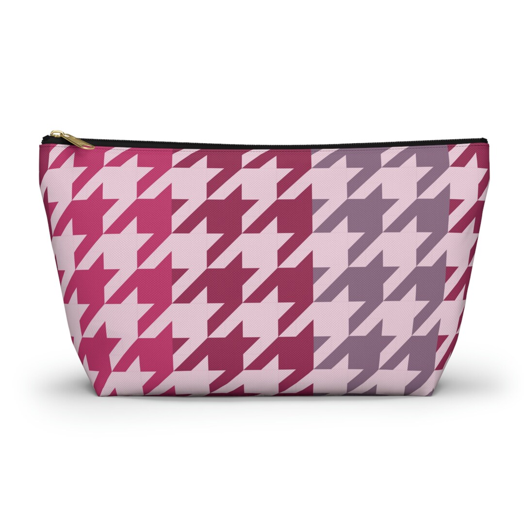 Shades of Pink Garnet Maroon Pouch With T-bottom - Etsy
