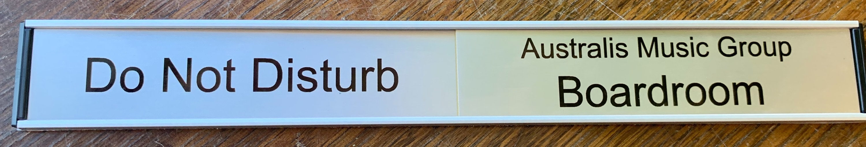 Office Door Sign Sliding In/out 300mm X 38mm - Etsy