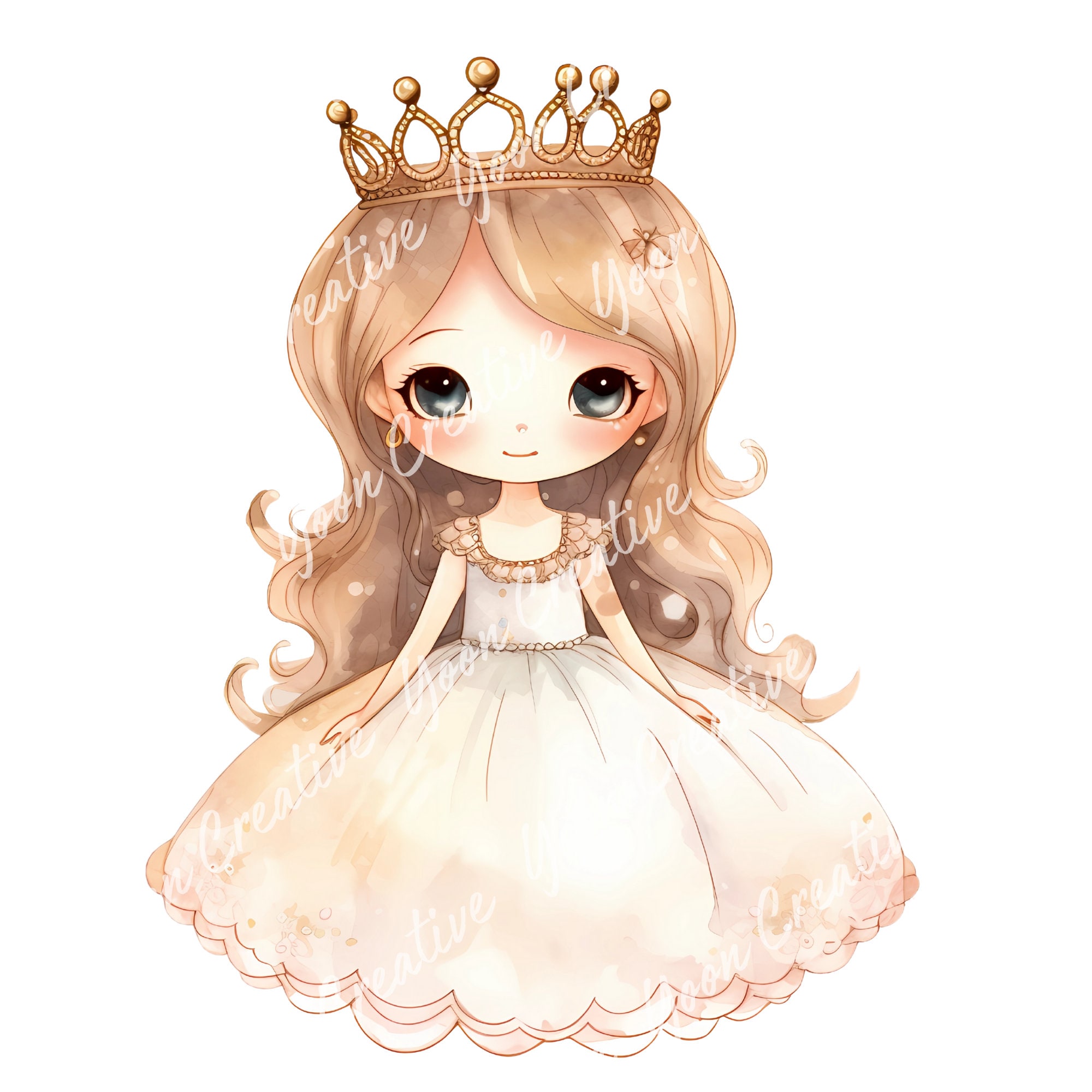 Lovely Little Princess Clipart Set for Creative Project - Etsy