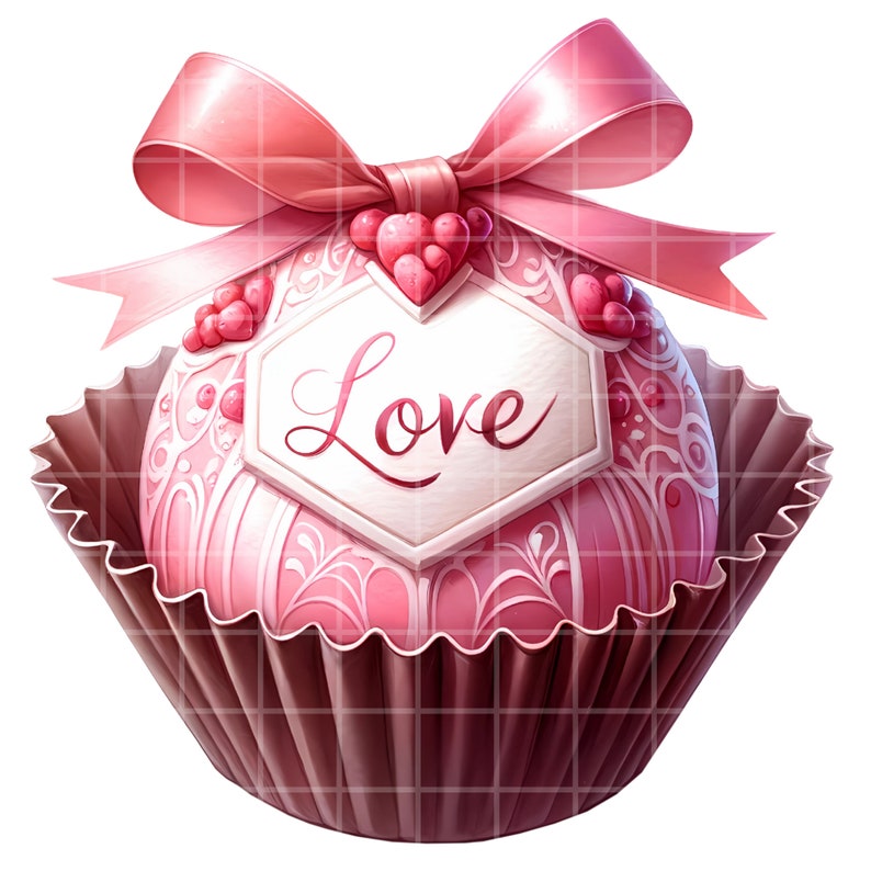 Valentine Chocolates Clipart Set for Creative Project, Valentine Day ...