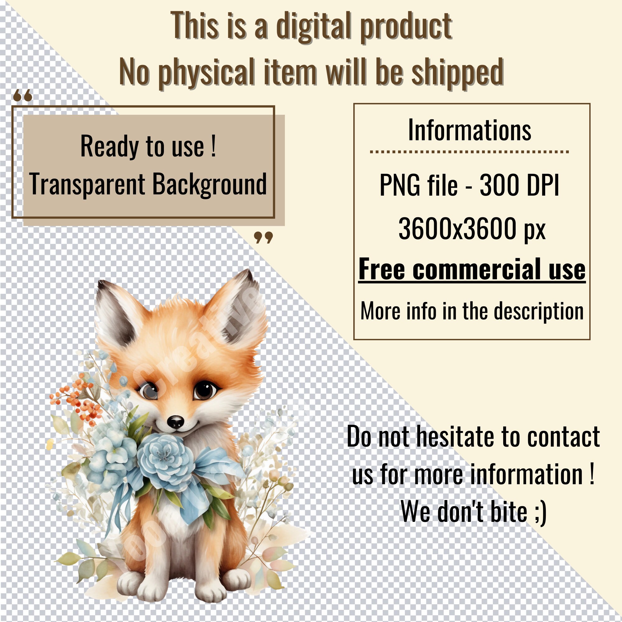 Cute Wild Foxes Clipart Set for Creative Project, Animal Graphics ...