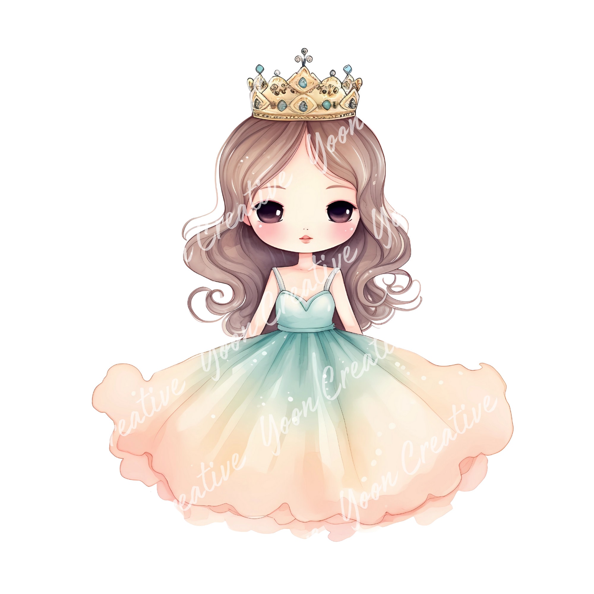 Lovely Little Princess Clipart Set for Creative Project - Etsy