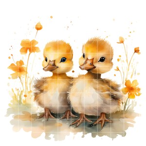 Cute Little Ducks for Creative Projects, Animal Printable, Nursery Art ...