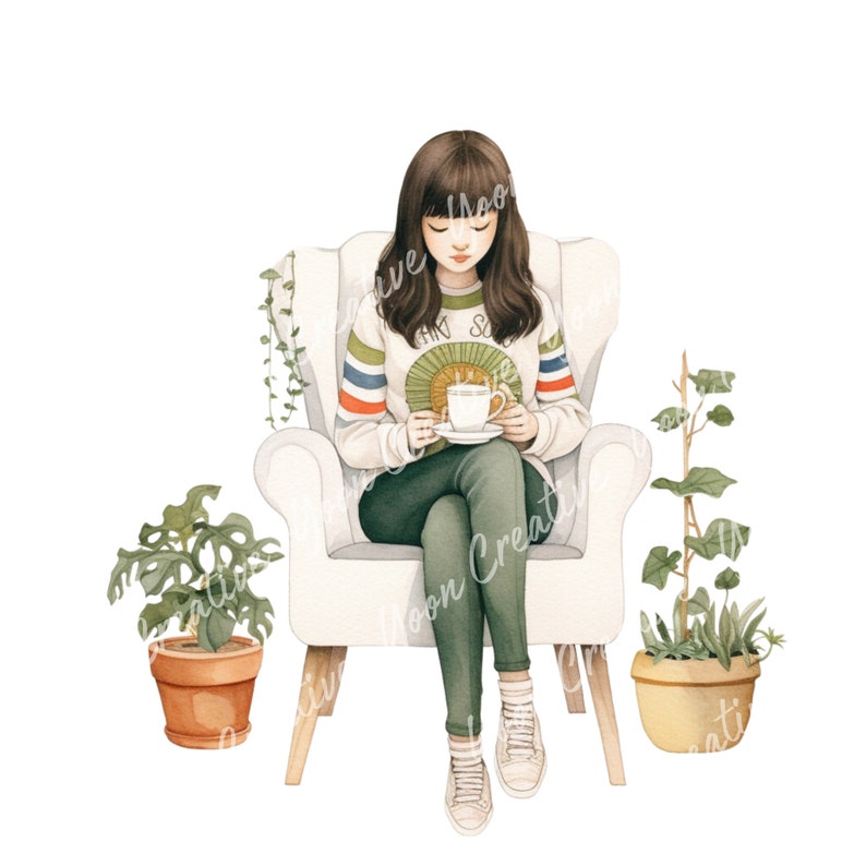 Teenage Girls Clipart Set for Creative Projects 10 PNG - Etsy