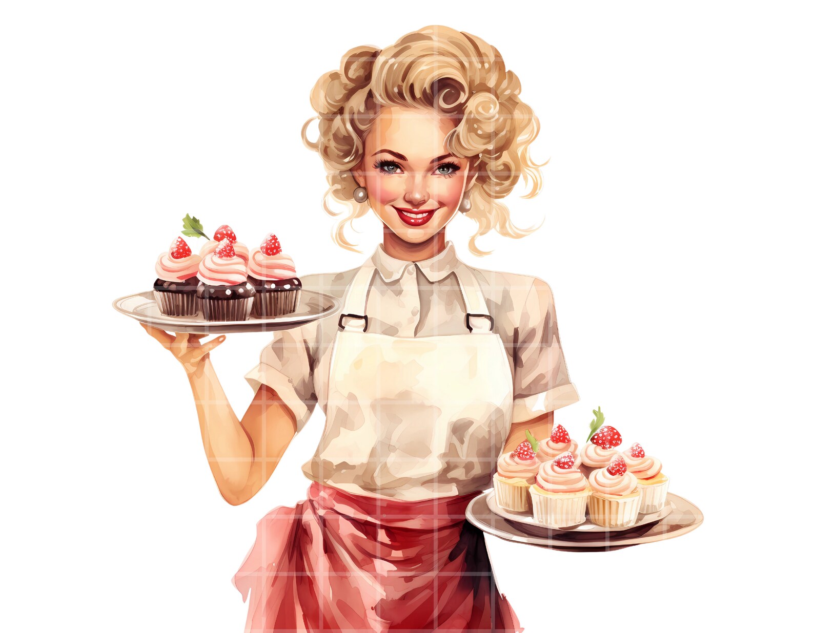 Pastry Bakery Cliparts for Creative Project, Pastry Graphics for Bakery ...