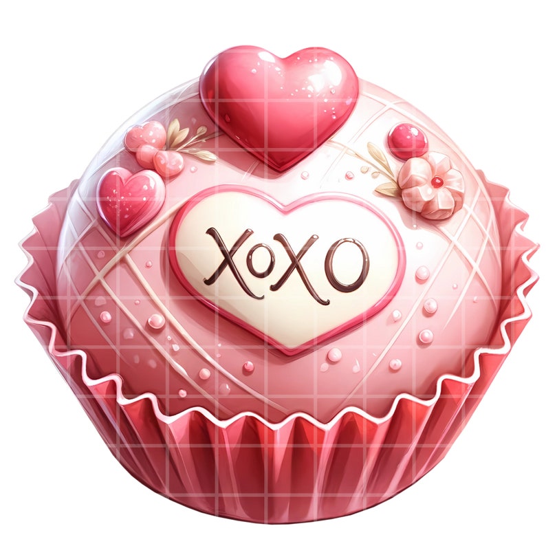 Valentine Chocolates Clipart Set for Creative Project, Valentine Day ...