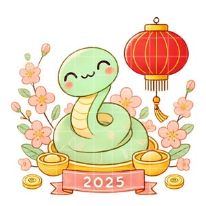 Chinese New Year 2025 Clipart Bundle for Creative Project, Lunar New ...