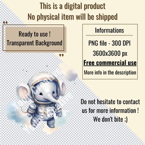 Astro Animals Clipart Set for Creative Projects, Cute Space Explorers ...