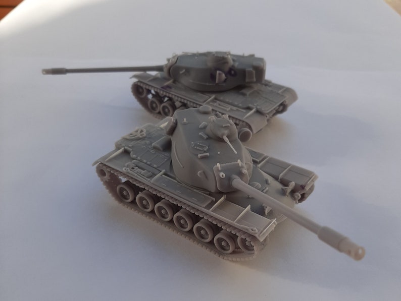 T110E5 American Heavy Tank 1/72 Resin Model Kit - Etsy UK