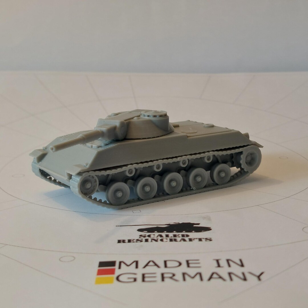Rheinmetall Panzerwagen German Light Tank 1/72 PLA Model Kit Tabletop ...
