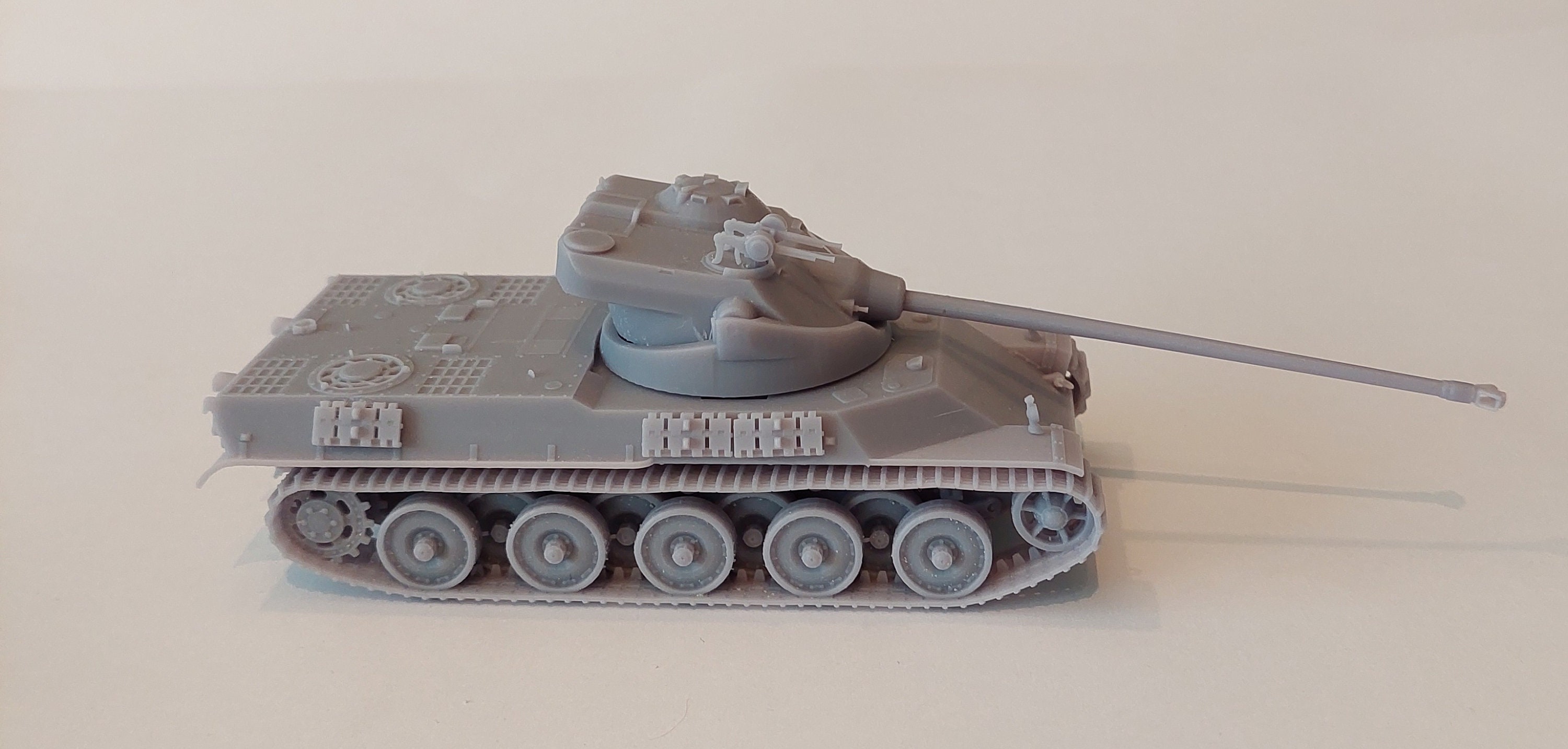 AMX 50 100 French Heavy Tank 1/72 Resin Model Kit - Etsy UK
