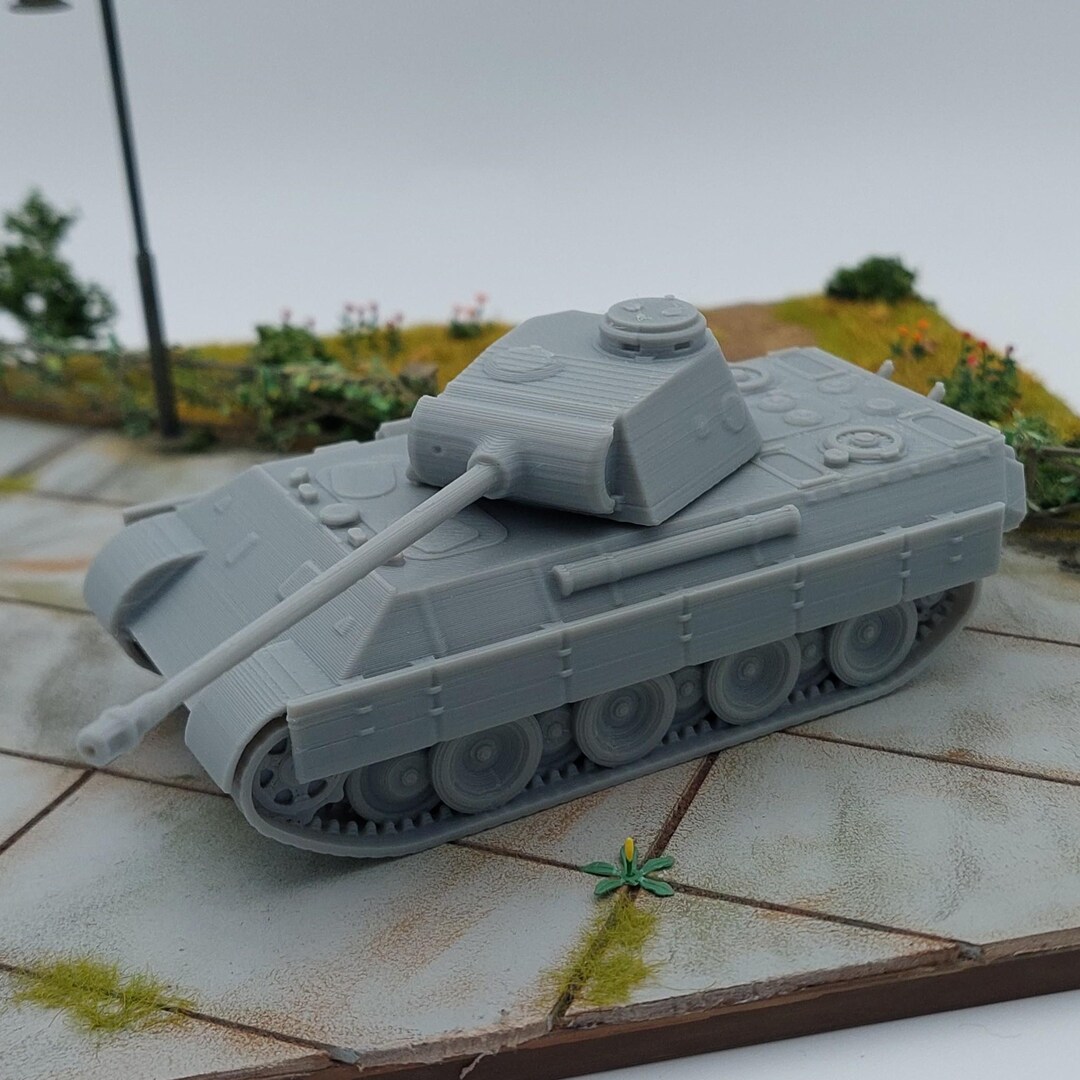 Panther Ausf. D - German WW2 Tank Model Kit 1/72 1/87 1/48 - Etsy