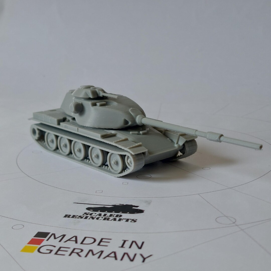T95E4 / T95E6 - American Medium Tank - Model Kit - 1/72 - 1/87 - 1/48 ...